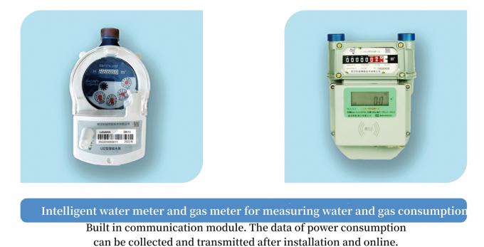 LoRaWAN Automatic Meter Reading System Four Meter In One Charge ...