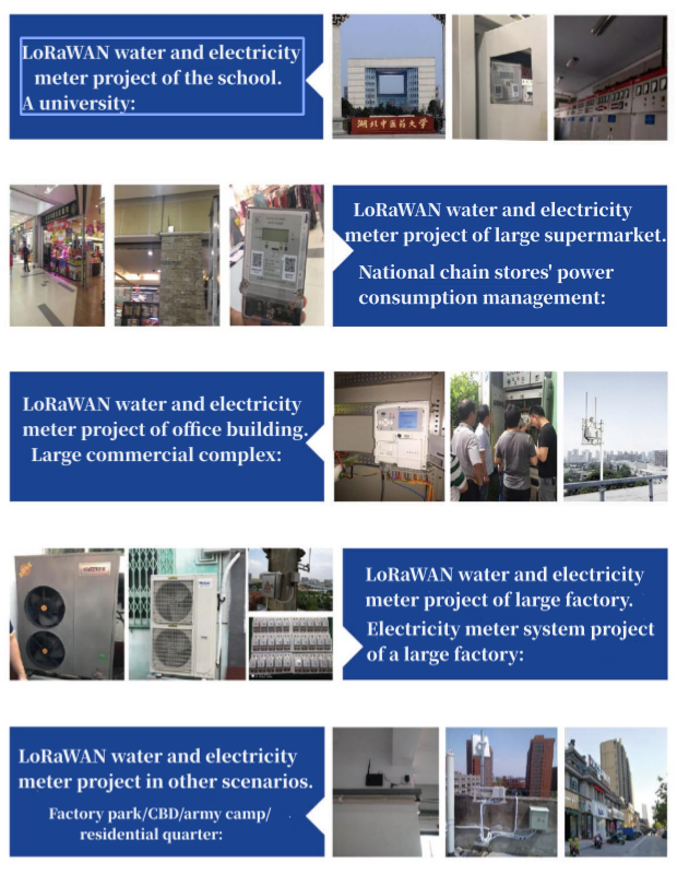 Smart Advanced Metering Infrastructure Rs485 To Lorawan Collector Remote Control