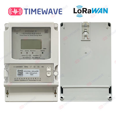 LoRaWAN Smart Single Phase Digital Electric Meter IoT Direct Connected Lora Based Energy Meter