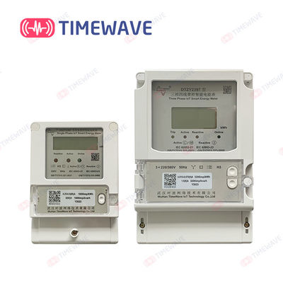 LoRaWAN Smart Single Phase Digital Electric Meter IoT Direct Connected ...