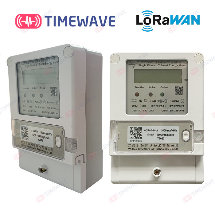 Smart Single Phase Energy Meter Class 1 LoRaWAN Lora MID Electricity Meter