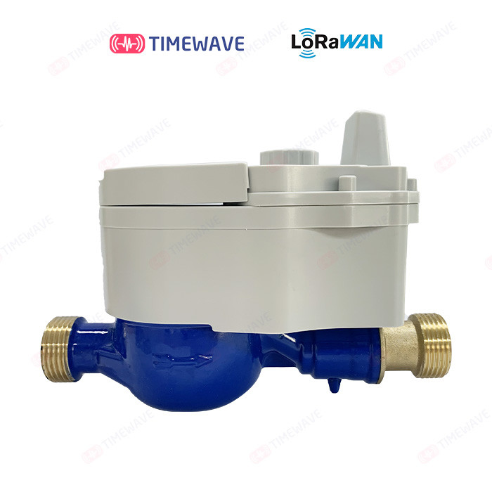 Horizontal / Vertical Mount LoraWan Cold / Hot Water Meter With A 15 ...