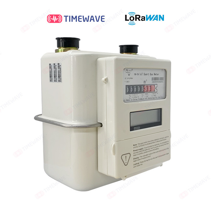 LoRaWAN Gas Meter For Direct Connected Wall Mounted Installation With ...