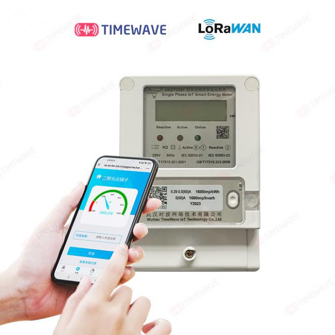 Smart Electric Energy Meter Single & Three Phase, Lorawan/Wi-Fi/4G ...